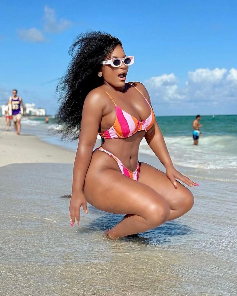 Destiny Etiko shares hot bikini photos - Nationwidereports